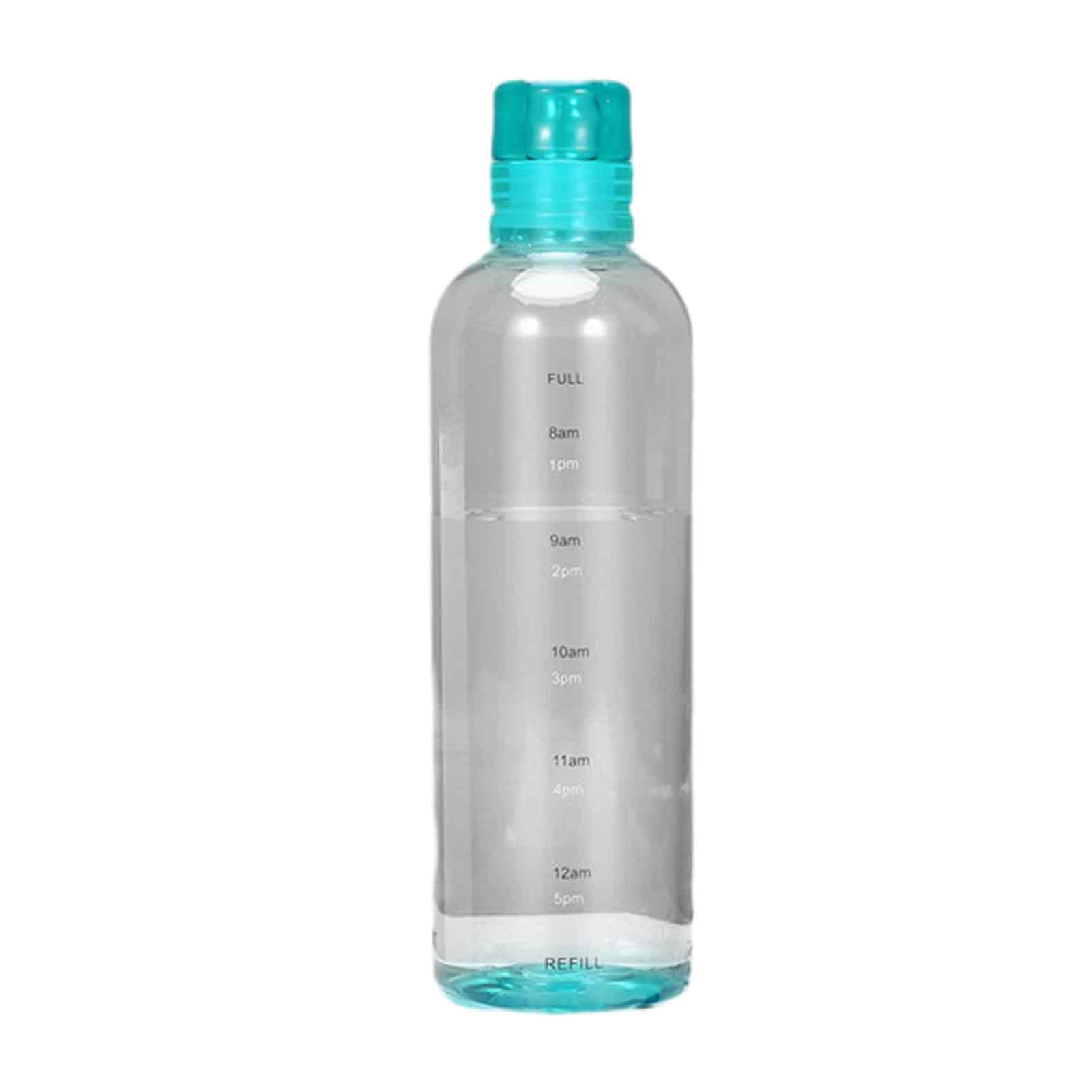 Water Cup Time Marker Bottle BPA Free Leakproof Transparent Sports ...