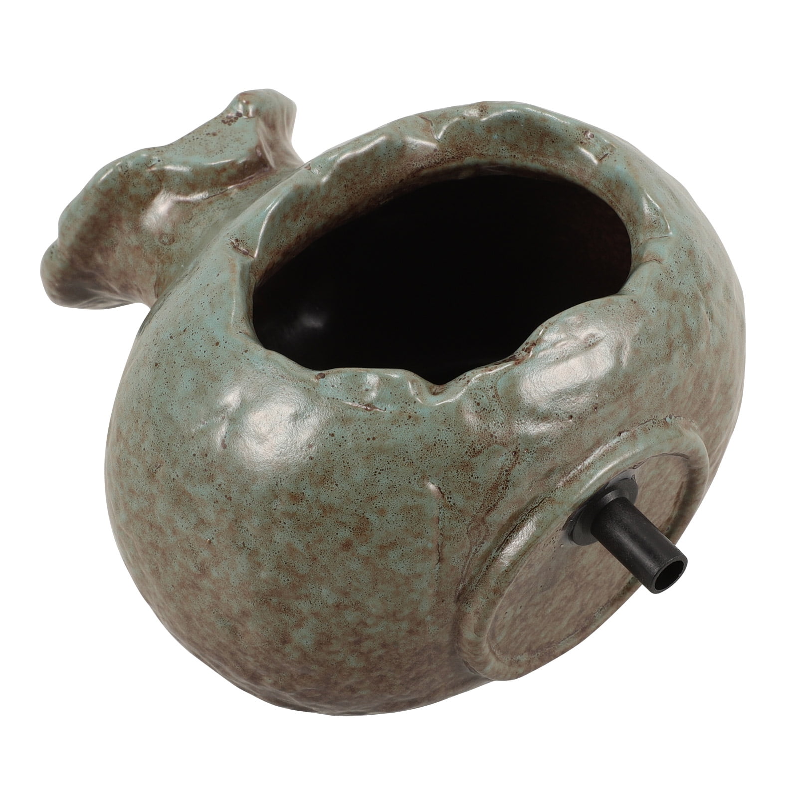 Water Cylinder Clay Pot Flower Pot Courtyard Fountain Jar Landscape ...