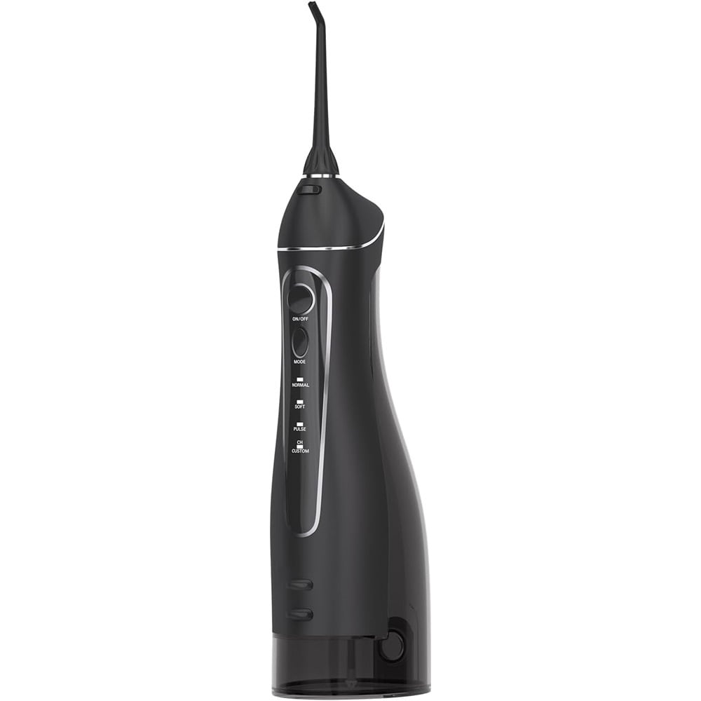 Water Dental Flosser Pick for Teeth: 4 Modes 300ml Cordless Portable ...