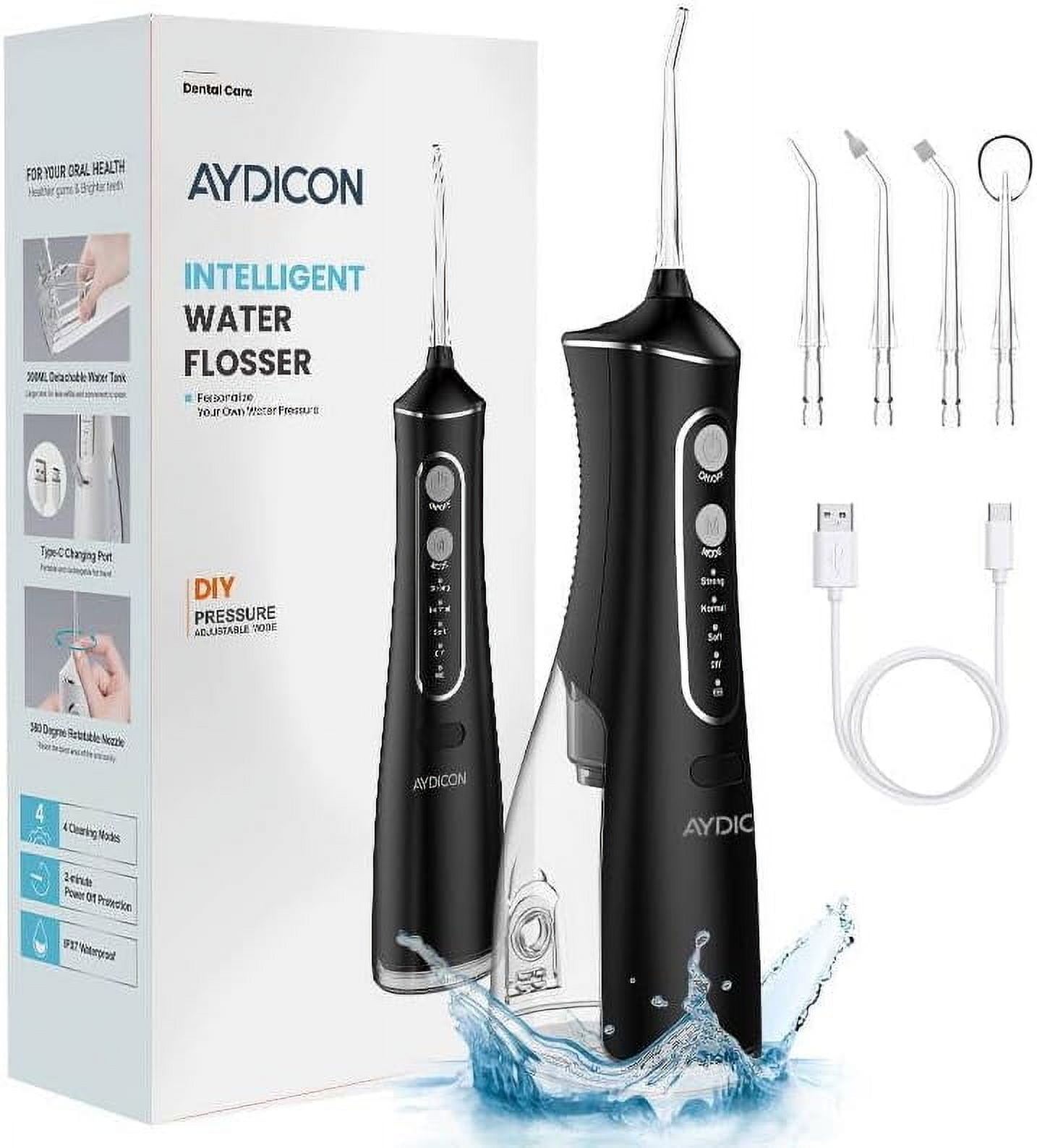 Water Dental Flosser for Teeth - Oral Irrigator, 4 Pressure Modes ...