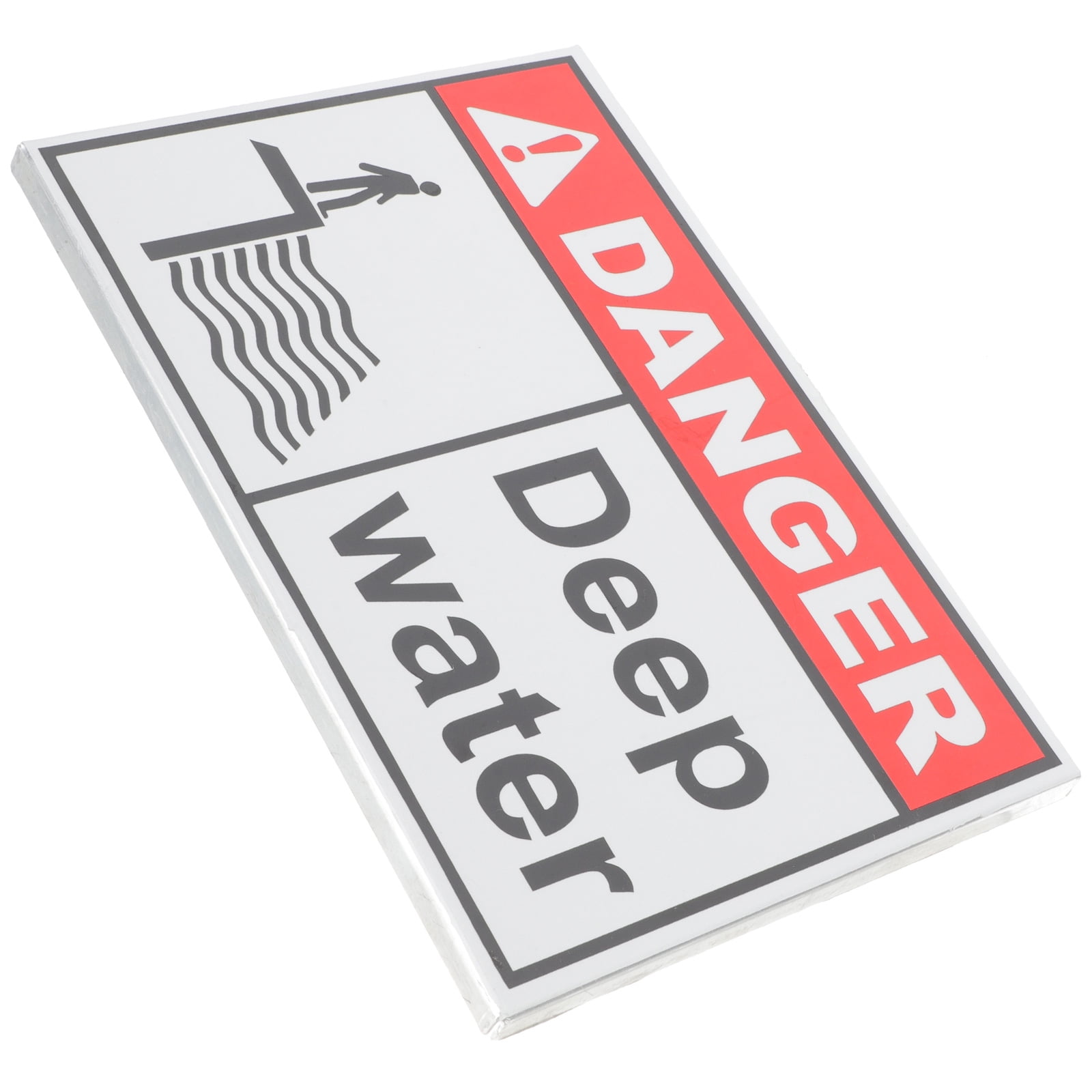 Water Depth Hazard Identification Safety Signs Kids Reflective Child ...