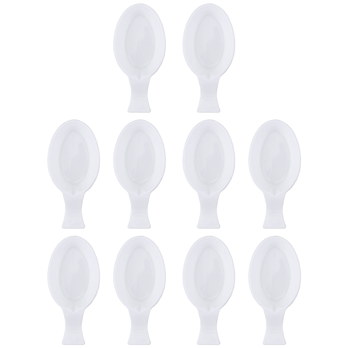 Water Dish 10 Pcs Paint Tray for Kids Sauce Dipping Plate Watercolor ...