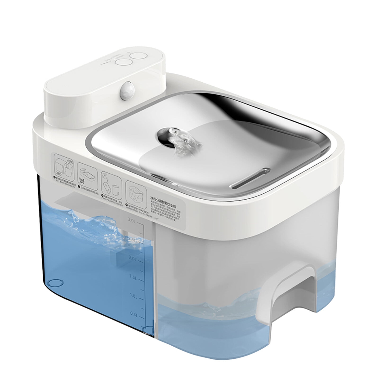 Water Dispenser Automatic Circulating Water Filter Cat Dog Drinking ...