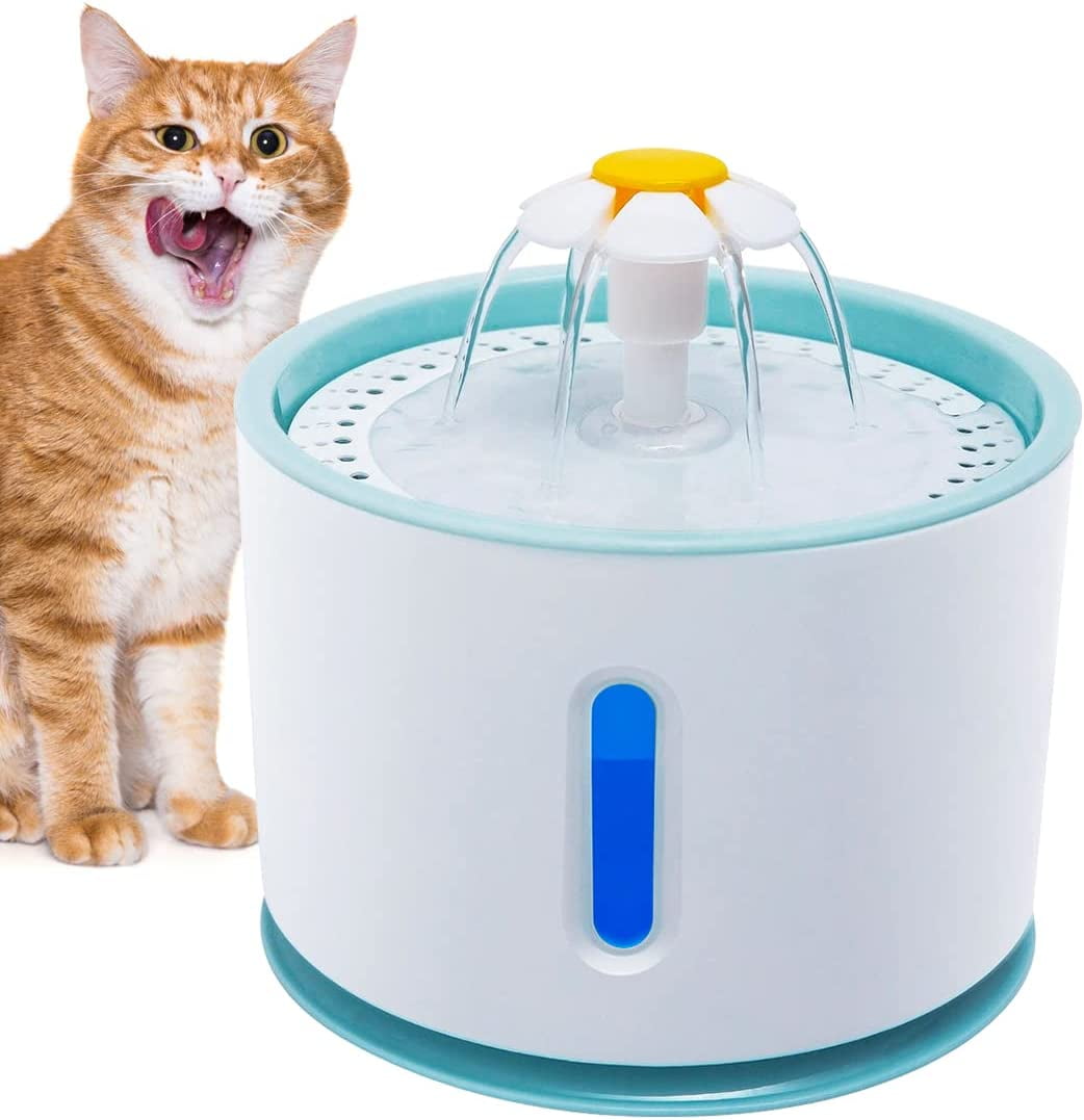Water Dispenser for Cats, Automatic Water Dispenser Kitten Dogs, Cat ...