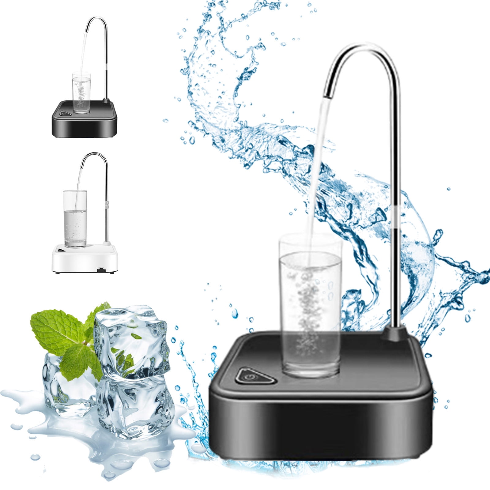 Water Dispenser, Portable Pump, USB - Charged, Desktop Water Bottle ...