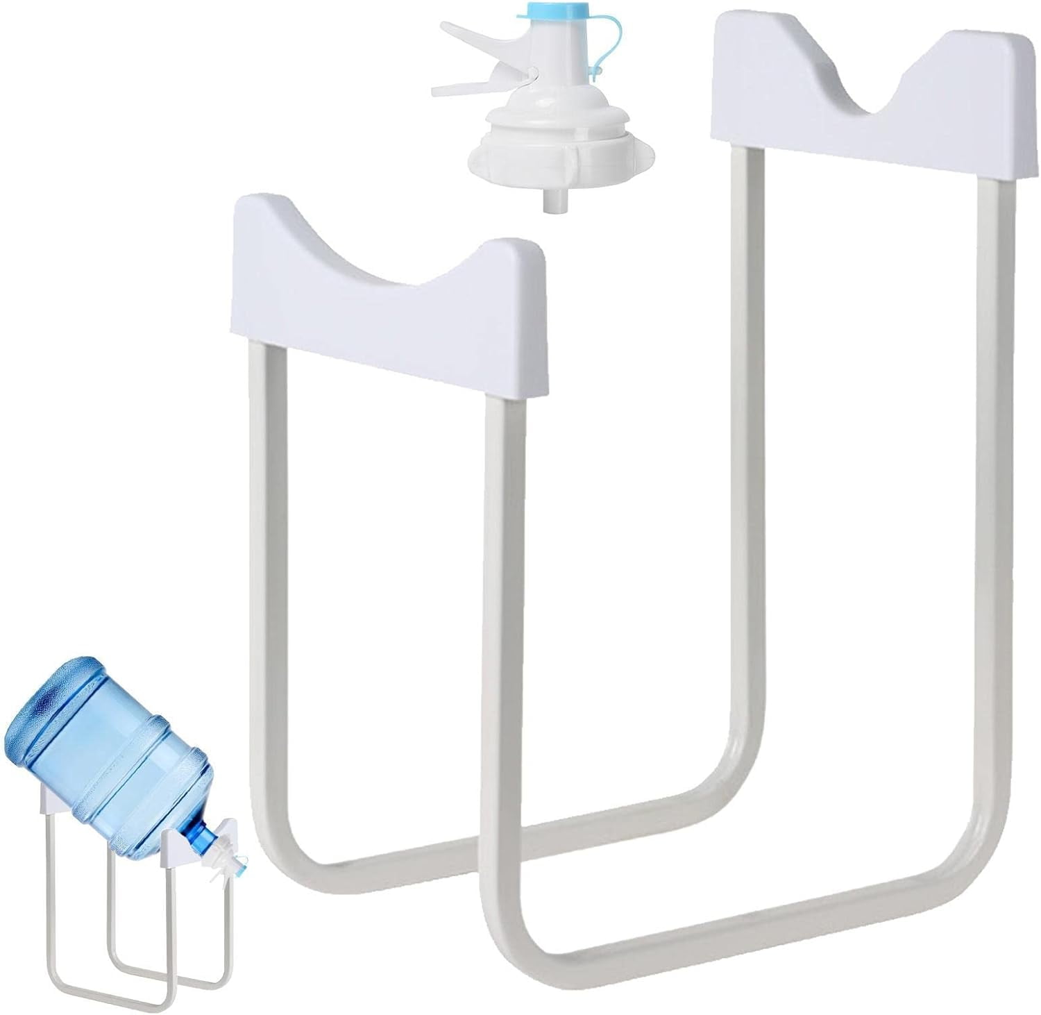 Water Dispenser Stand, 3-5 Gallon Water Bottle Stand, Non-Slip Drinking ...