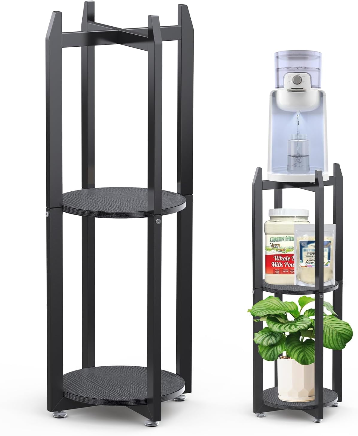 Water Dispenser Stand with Sturdy Metal Water Jug Stand for 5 Gallon ...