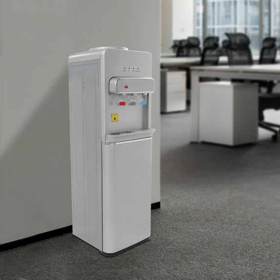 Water Dispenser with Hot, Room & Cold Spouts, Bottom Loading Water ...