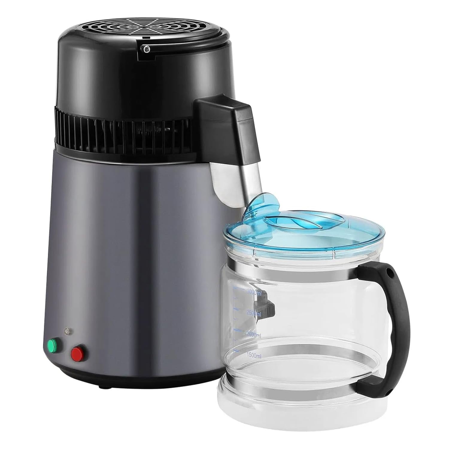 Water Distiller, 4L 1.1 Gallon Pure Water Purifier Filter for Home ...