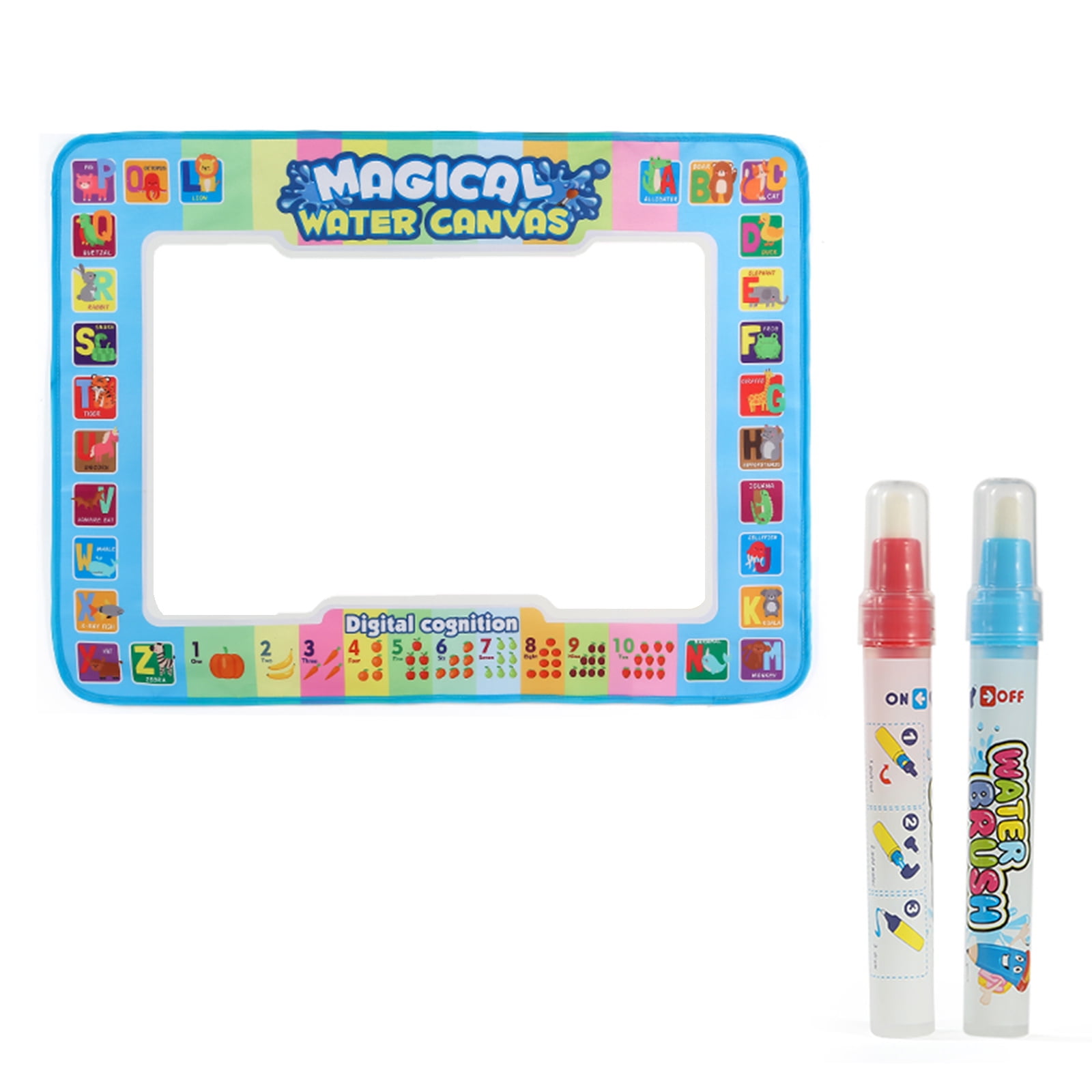 Water Doodle Mat - Kids Large Painting Writing Doodle Board Toy - Color ...