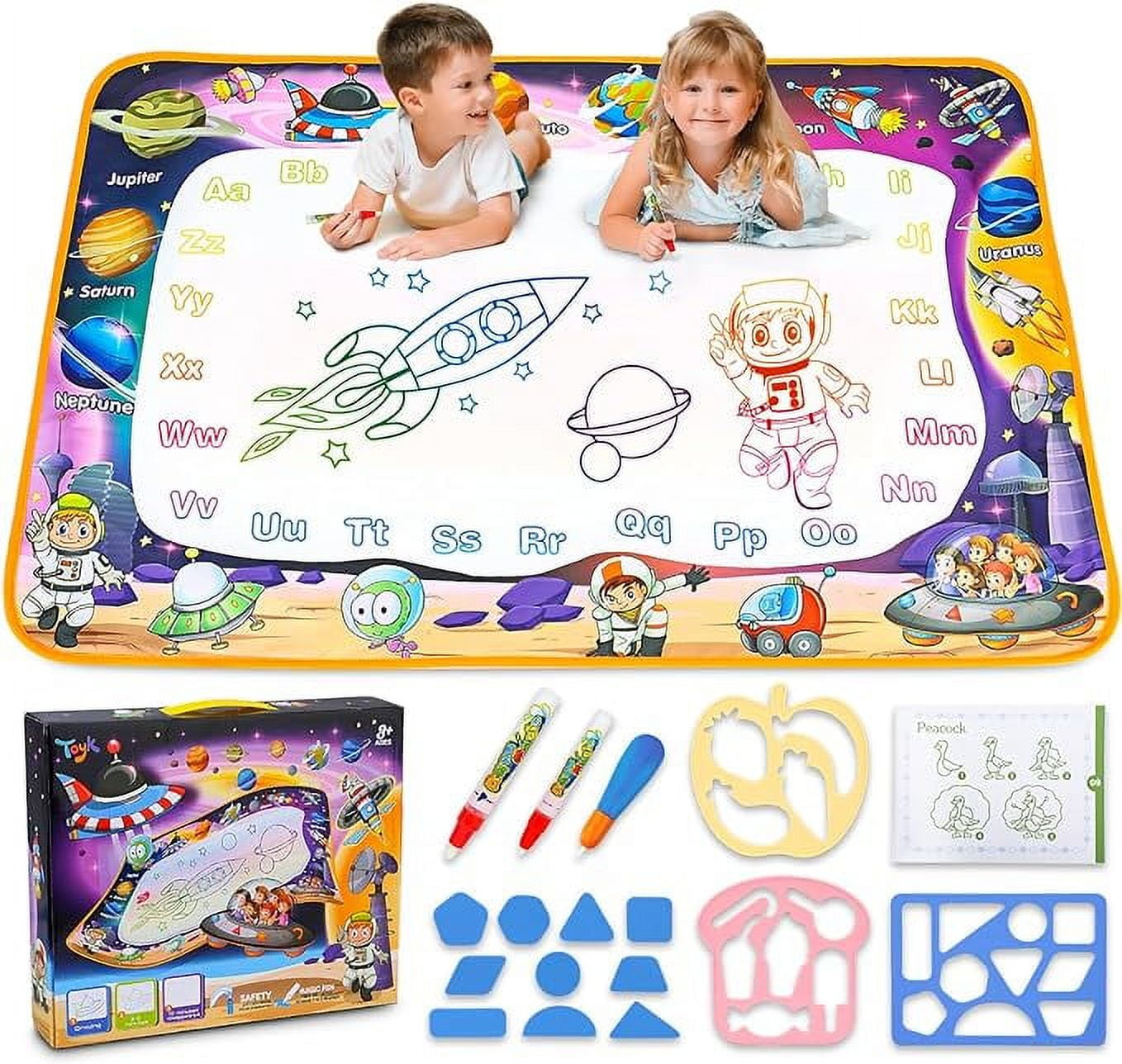 Water Doodle Mat - Kids Painting Writing Doodle Board Toy - Color ...