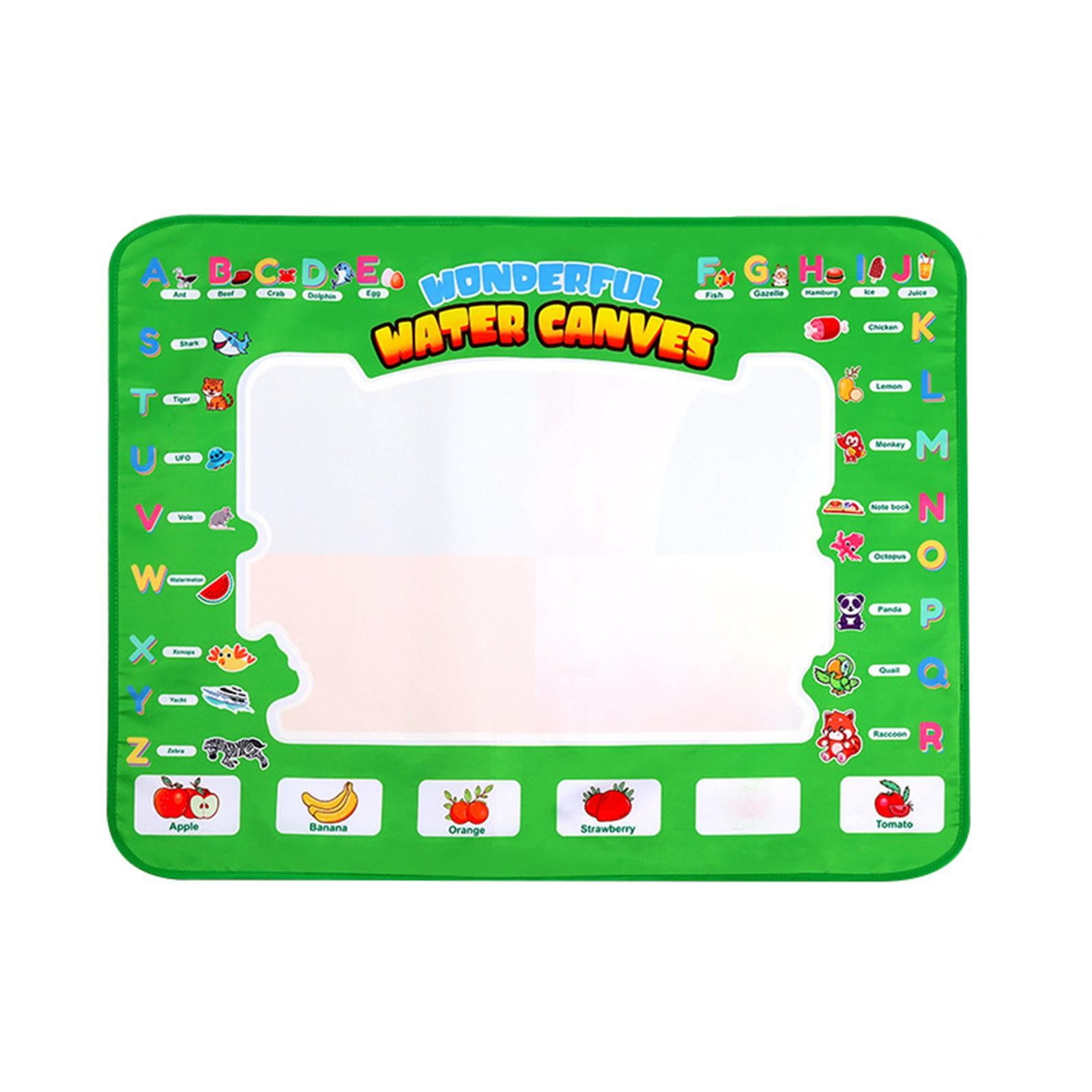 Water Doodle Mat Magic Drawing Doodling Mat Coloring Mat Educational ...