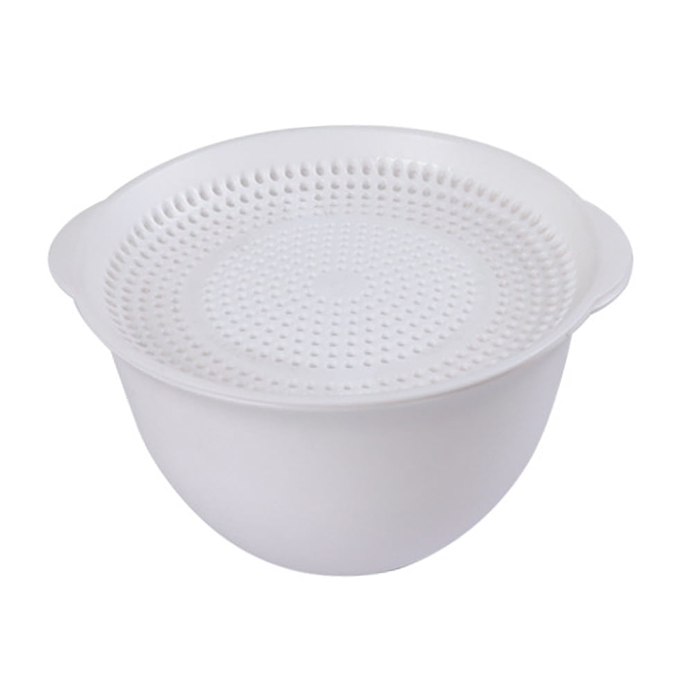 Water Draining Bowl Microwavable Bowl Steaming Draining Bowl Fruit Bowl ...