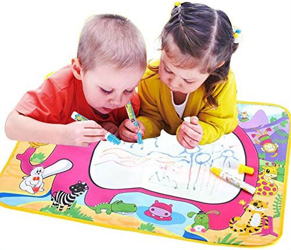 Water Drawing Mat Educational Toy Kids Painting Mat Gifts for Boys ...