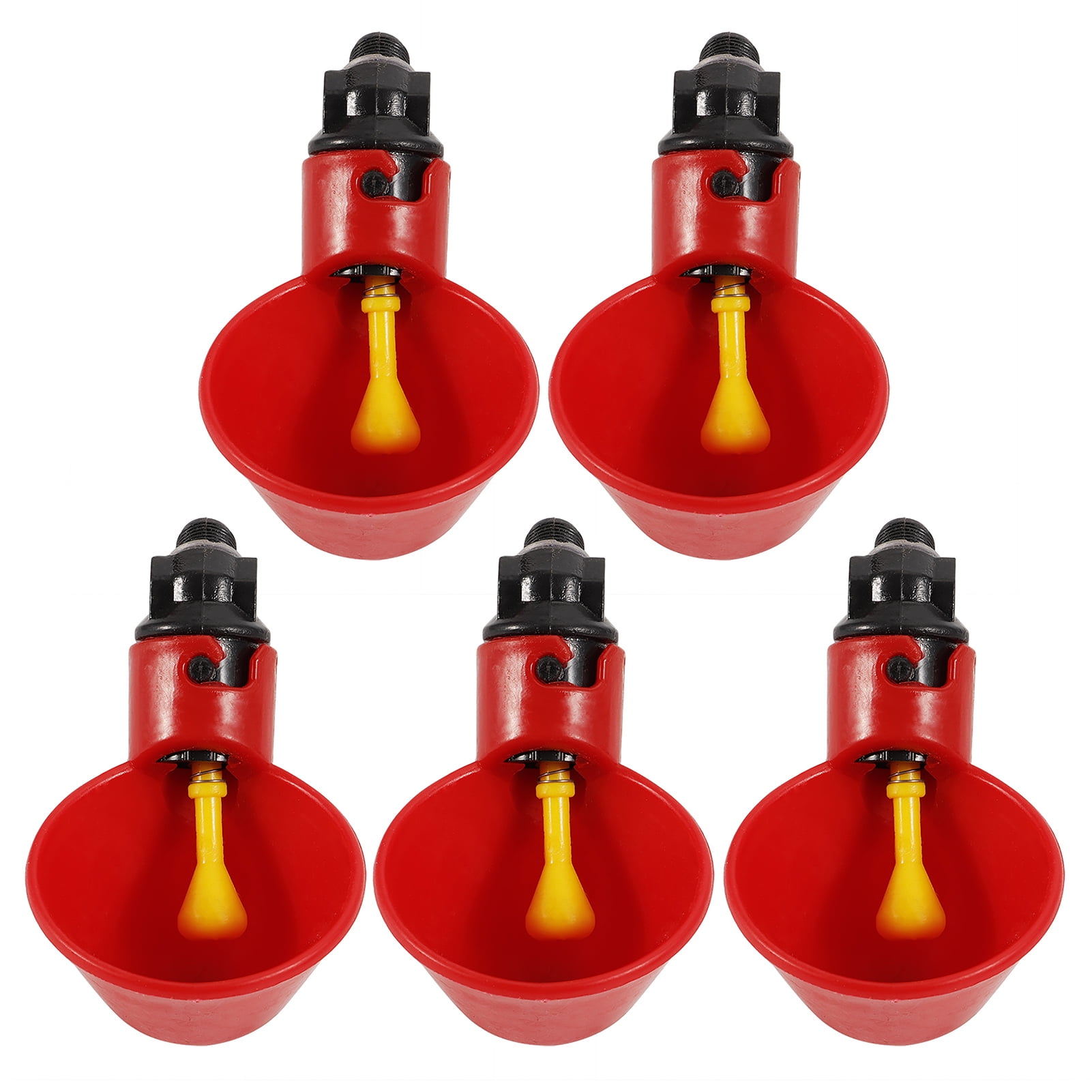 Water Drinking Bowls,5PCS Chicken Bird Automatic Drinkers Water ...