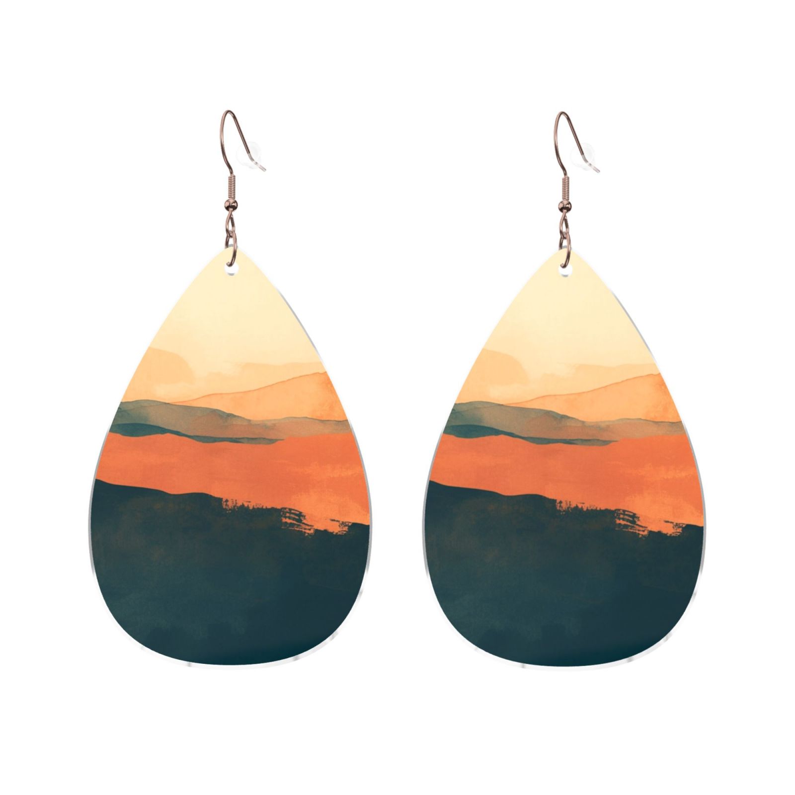 Water Drop Acrylic Earrings for Women – Hypoallergenic, Lightweight ...