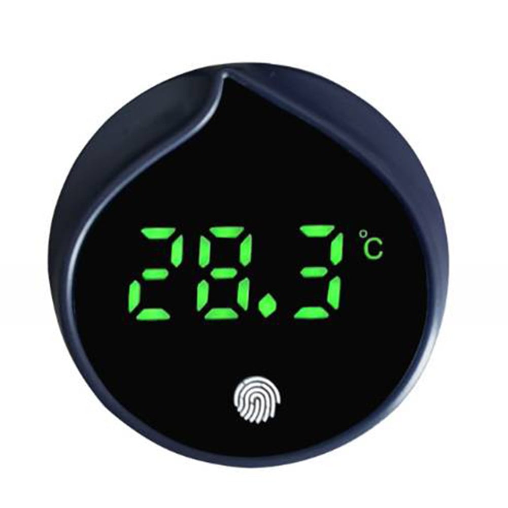 Water Drop Aquarium Thermometer ℃/℉ Led Digital Display Monitoring Fish ...