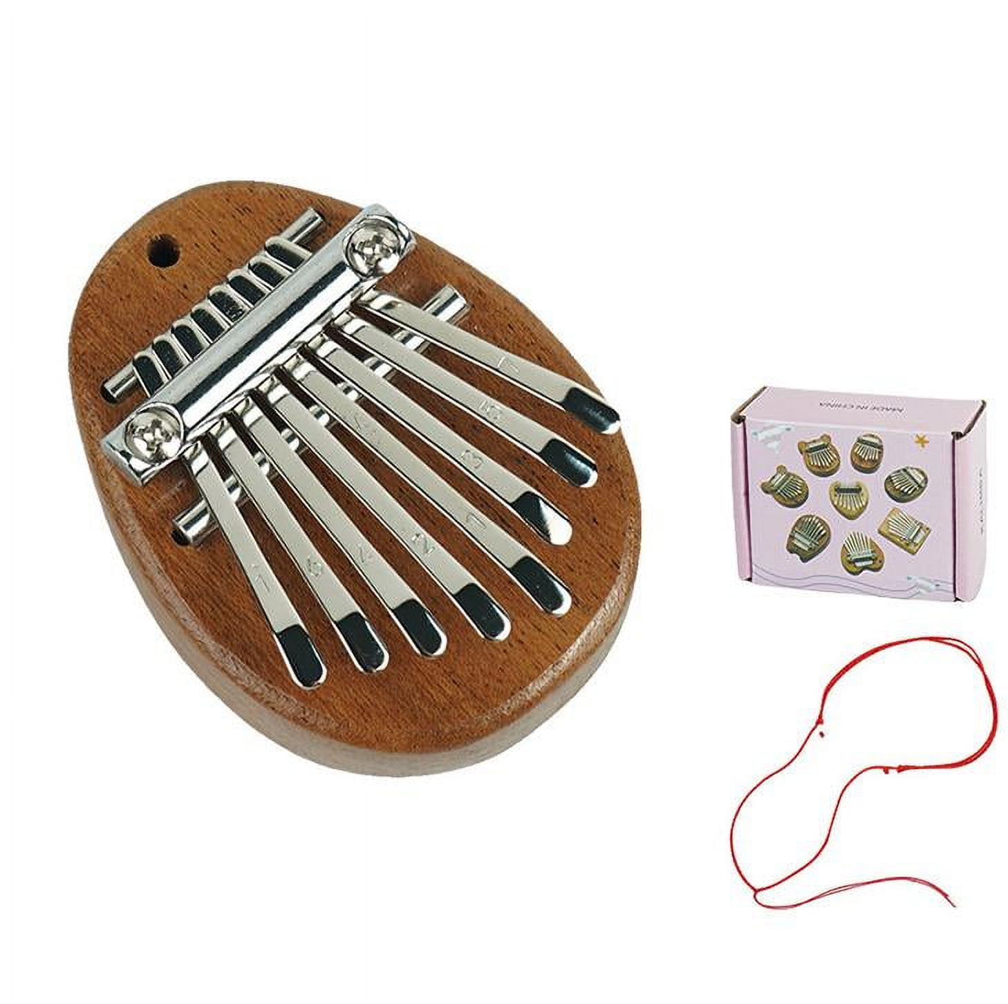 Water Drop Color Box + Hanging Rope 8 Key Exquisite Finger Thumb Piano ...