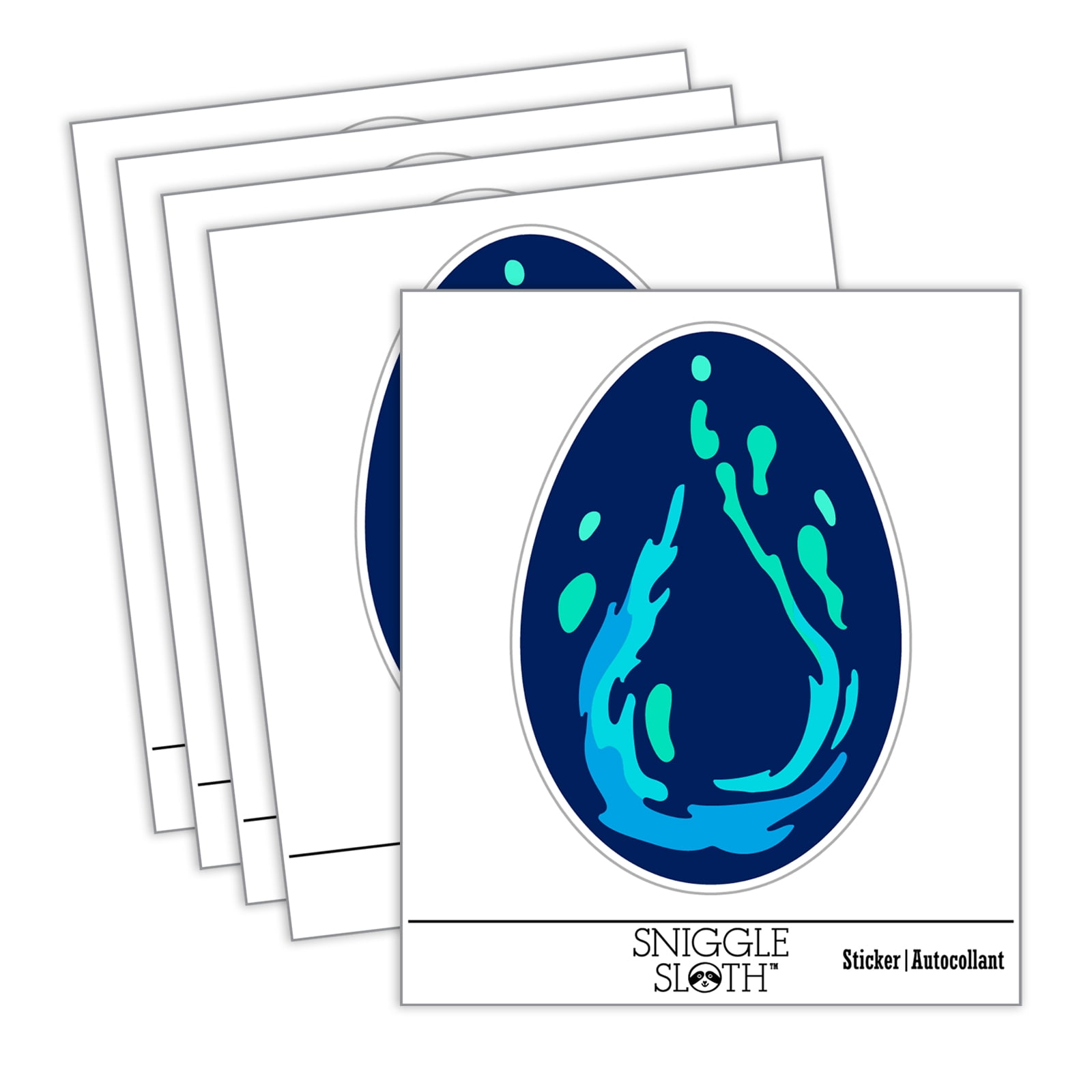 Water Drop Droplet Car Window Bumper Water Bottle Phone Tablet Laptop ...