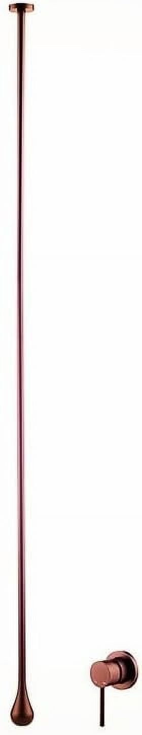 Water Drop Hang Ceiling Faucet Bathroom Basin Bathtub Tap Solid Brass ...