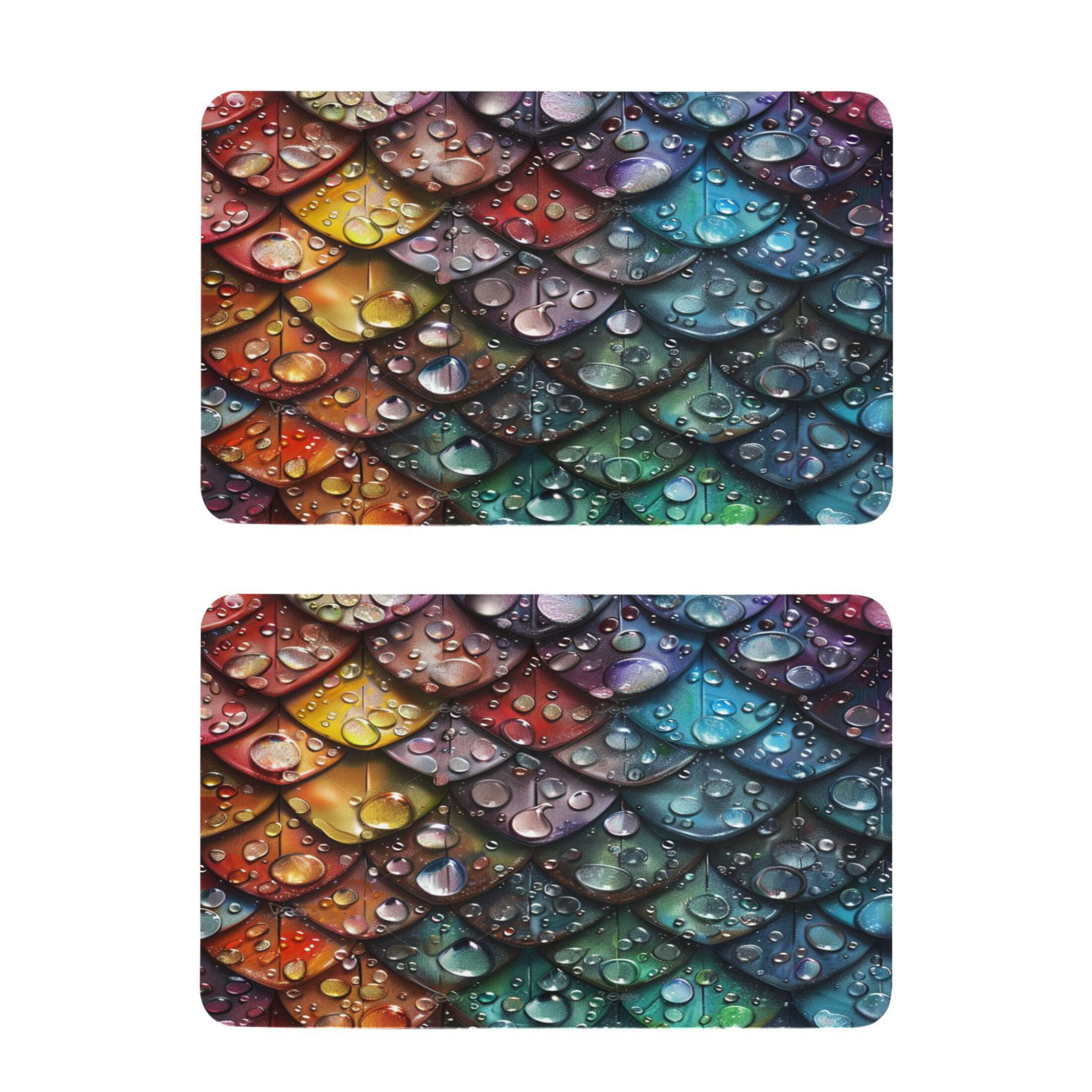Water Droplets on Dragon Scales Strong Fridge Magnets Refrigerator ...