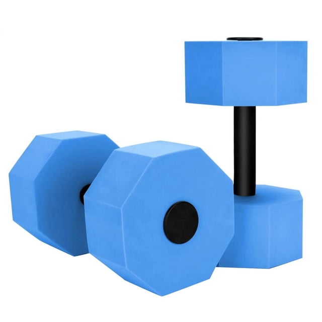 Water Dumbbell Set for Pool Weights, Foam Swimming Water Cuffs for ...