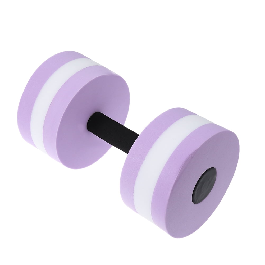 FRCOLOR 1Pc Lavender Aquatic Fitness Equipment Water Dumbbells for ...