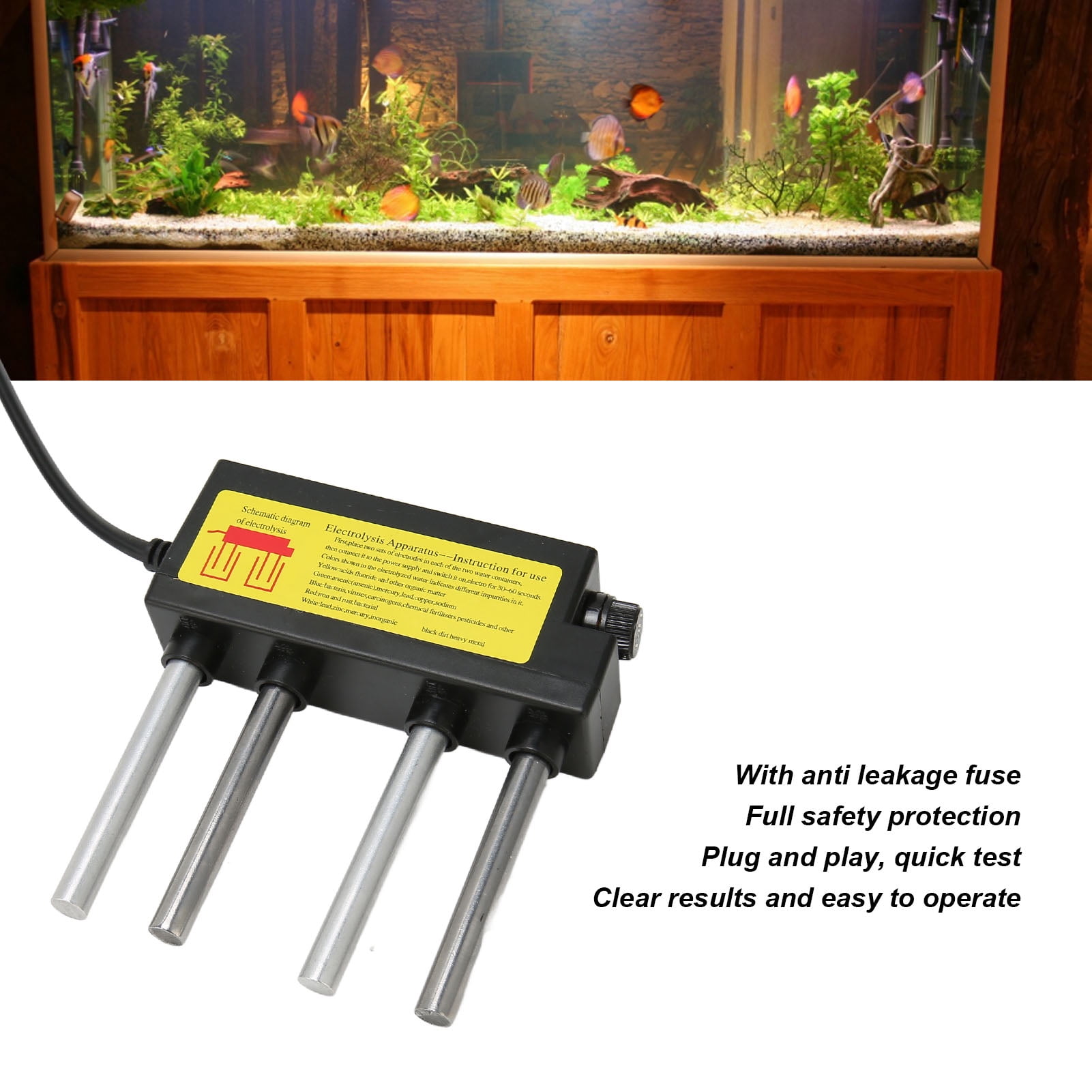 Water Electrolyzer with Leakage Proof Fuse Plug and Play Water Quality ...