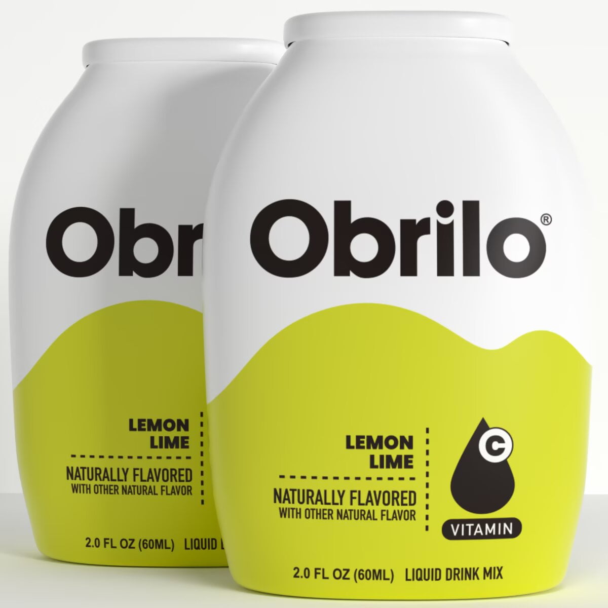 Water Enhancer Liquid Flavoring Drops,Lemon Lime 2.0 fl oz x 2 Bottles ...