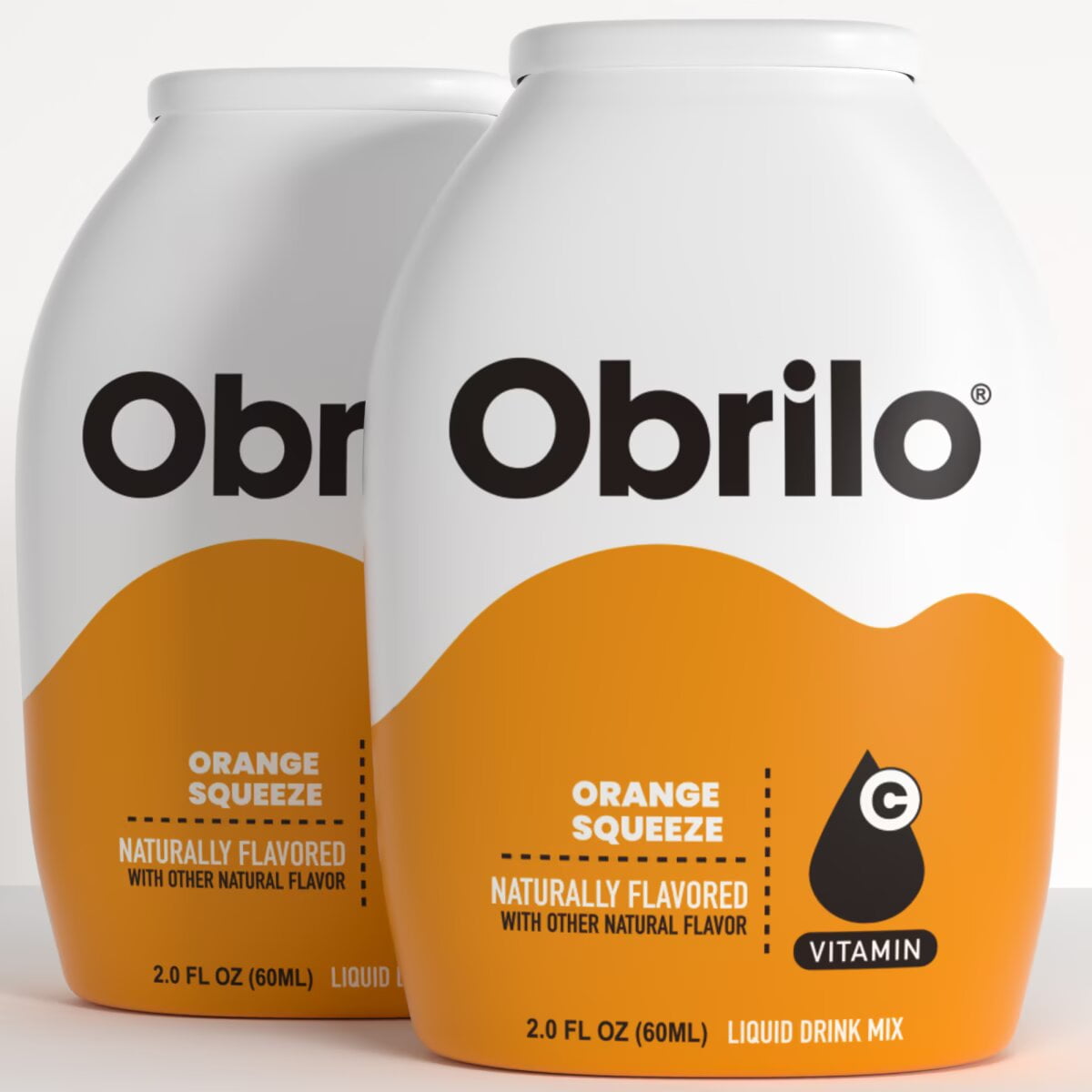 Water Enhancer Liquid Flavoring Drops,Orange Squeeze 2.0 fl oz x 2 ...