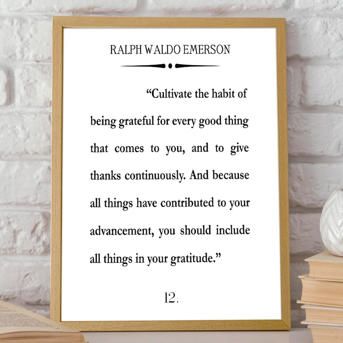 Gratitude Quote Gratitude Poster Gratitude Wall Art Gratitude Gift Wall ...