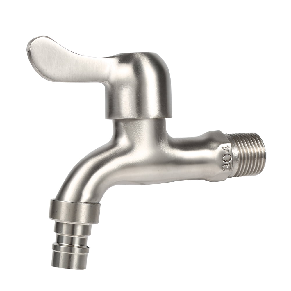 Water Faucet,Durable Professional G1/2 Inch Washing Machine Tub Tap,304 ...