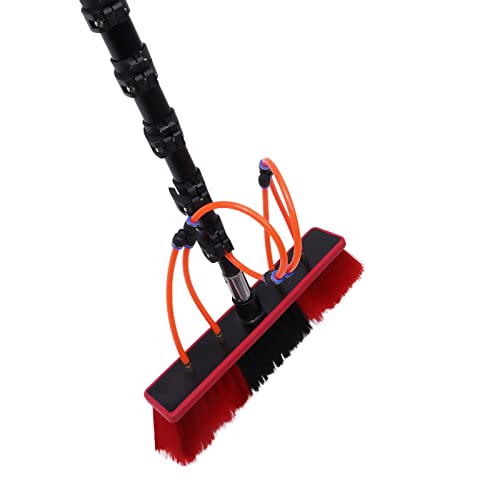 Water Fed Pole Kit Lightweight, 20 Ft Water Fed Cleaning System ...