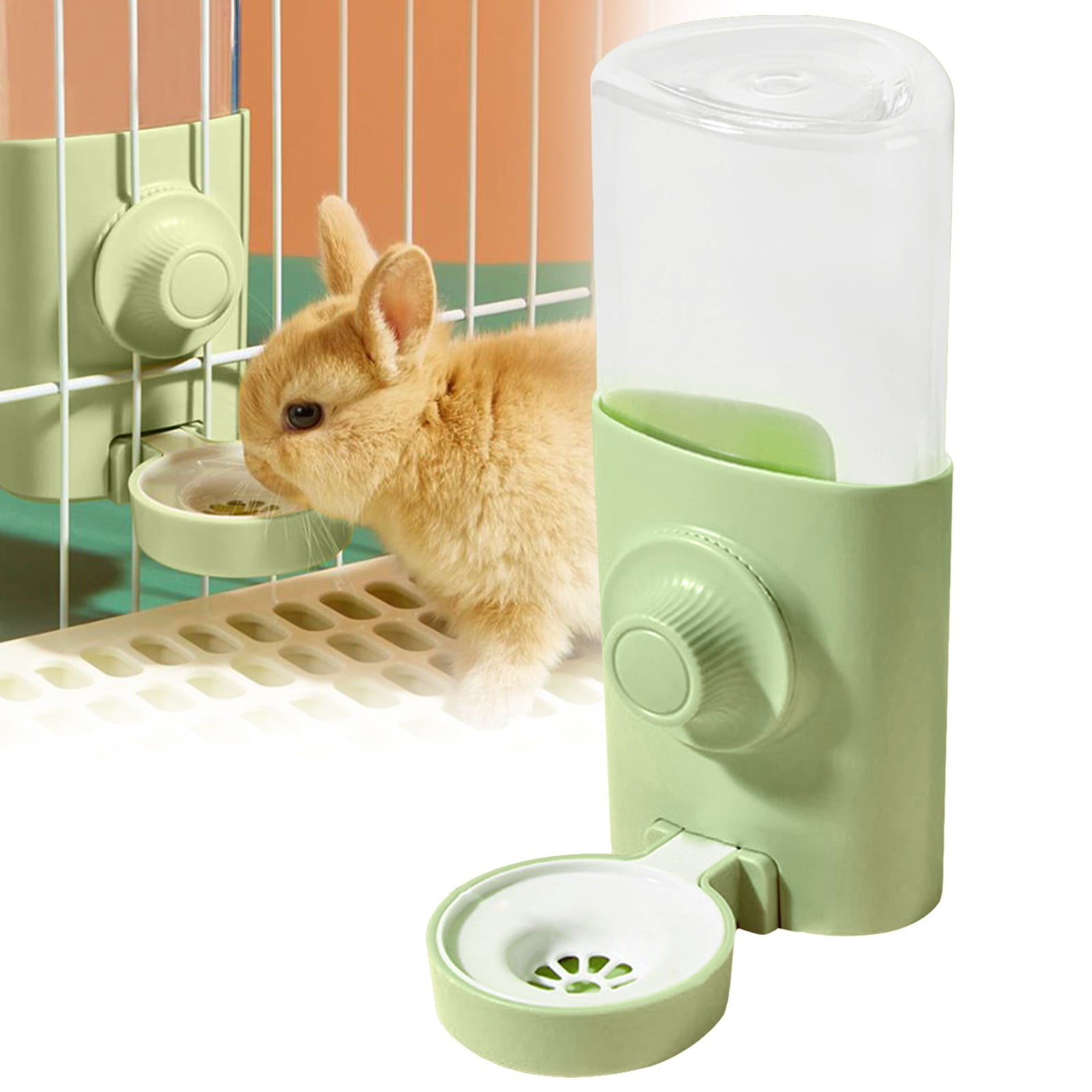 Water Feeder Removable Stainless Hanging Drinking Plasticbottle Water ...