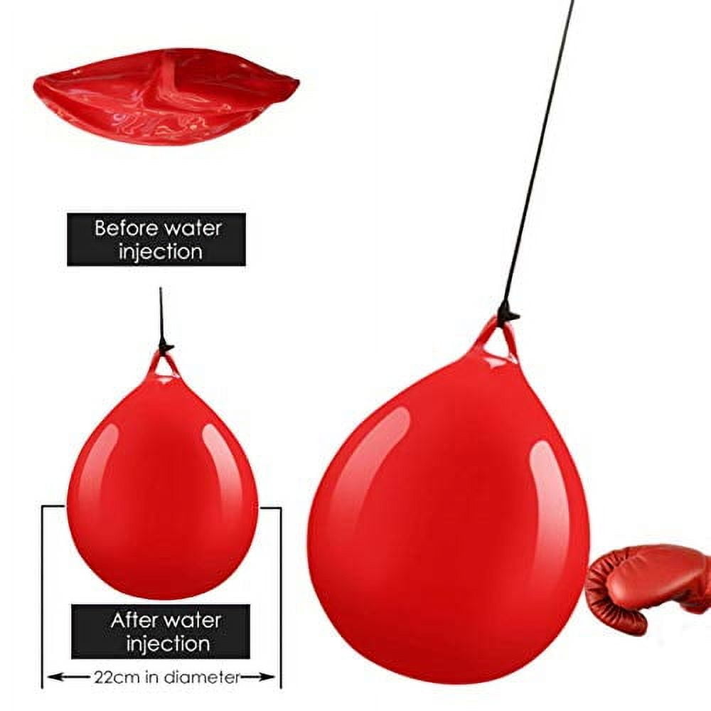 Water-Filled Punching Bag | Aqua Punching Bag | Boxing Bag with Straps ...