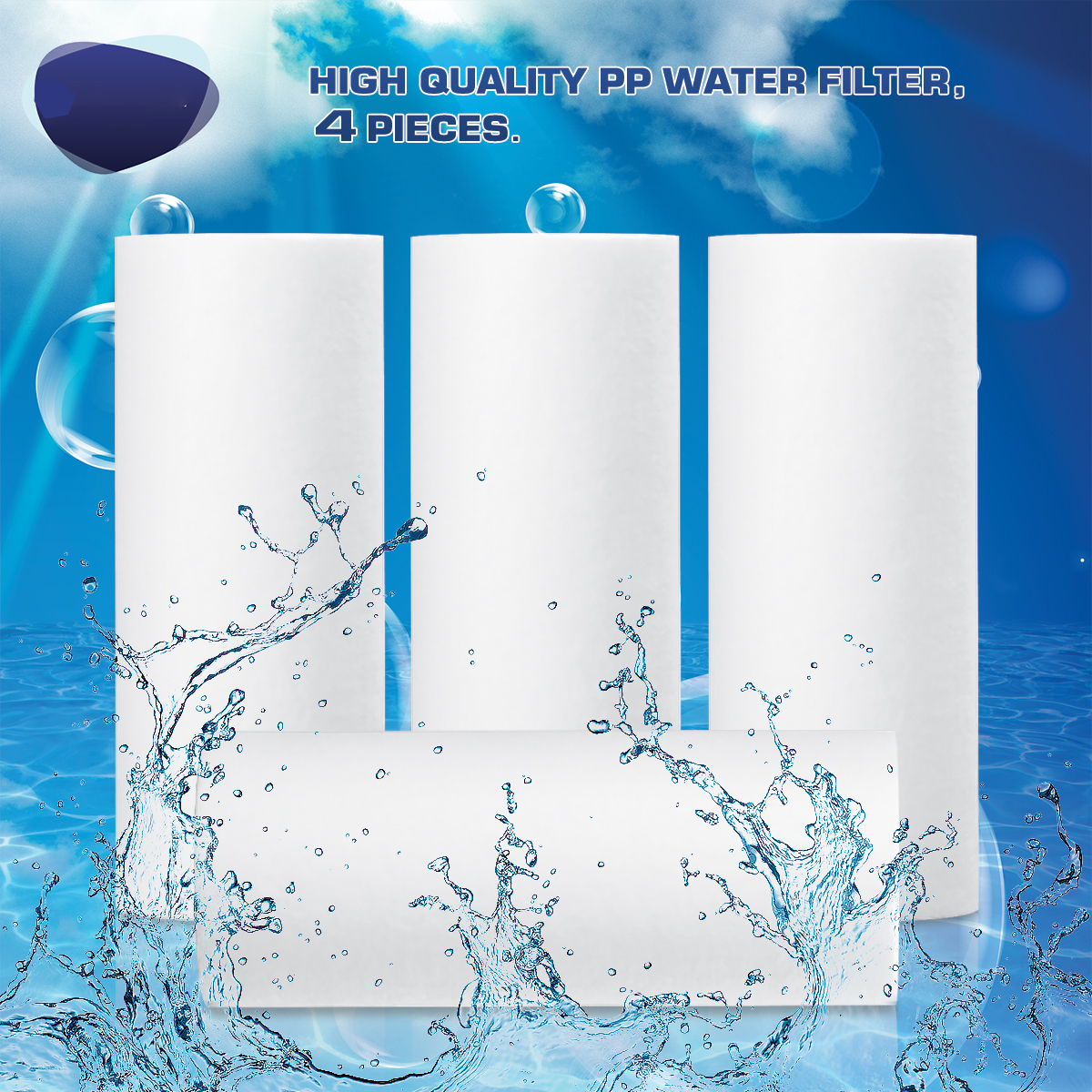 Water Filter Purifier Shower Washing Machine Filter Under Sink Water ...