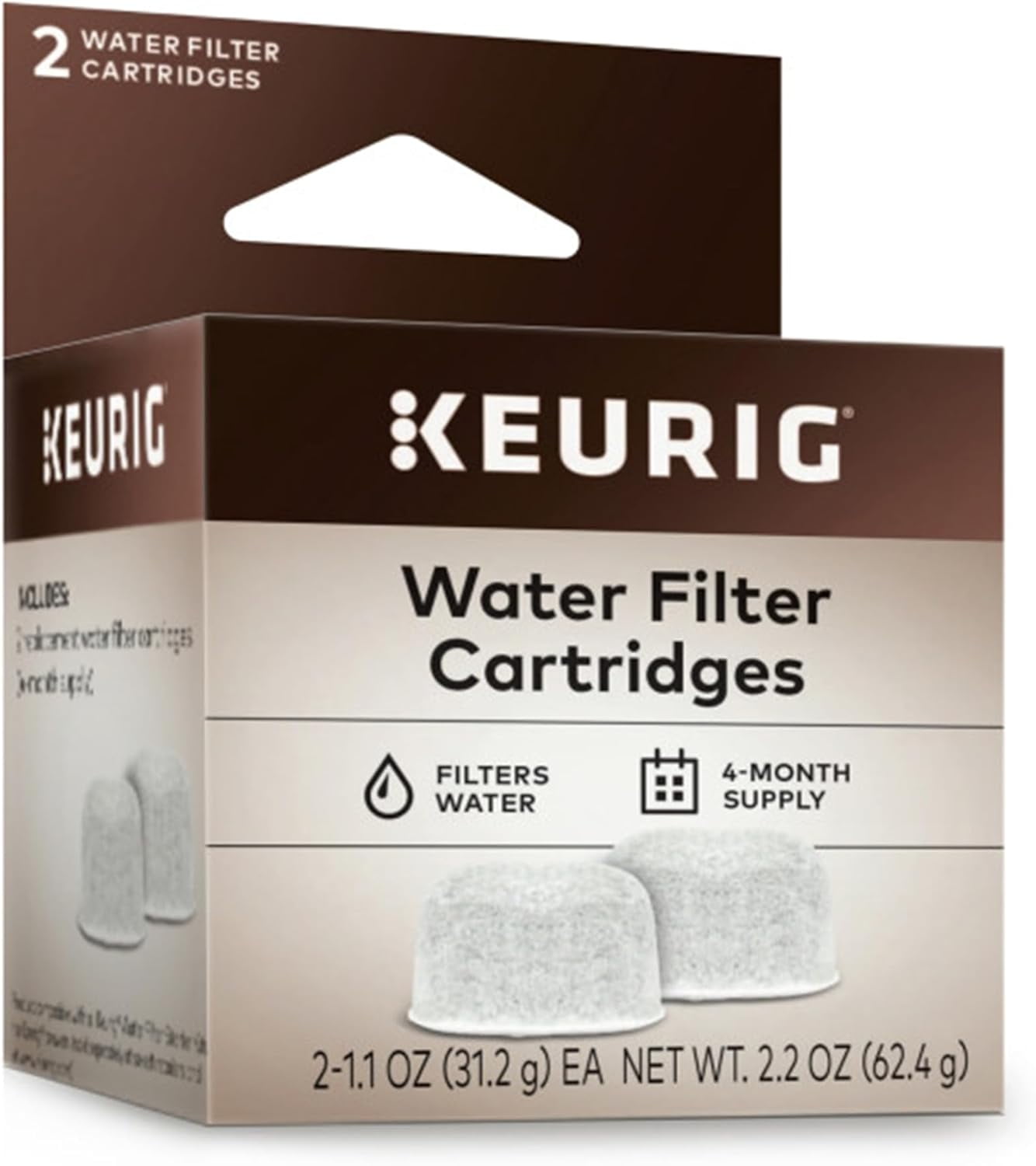 Water Filter Refill Cartridges, Replacement Compatible with 2.0 K-Cup ...