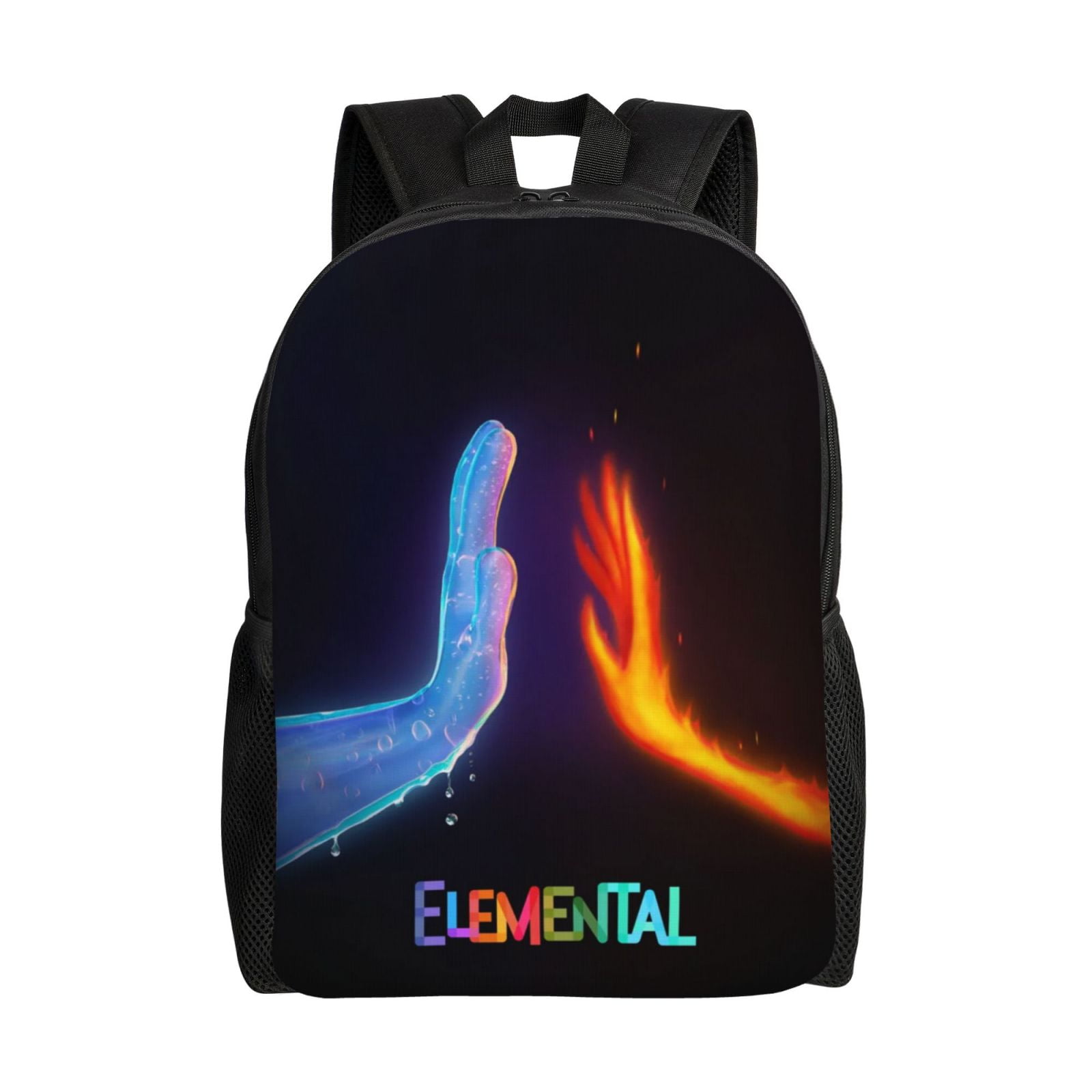 Water Fire Elementa Backpack Cute Anime Large Capacity Multifunction ...