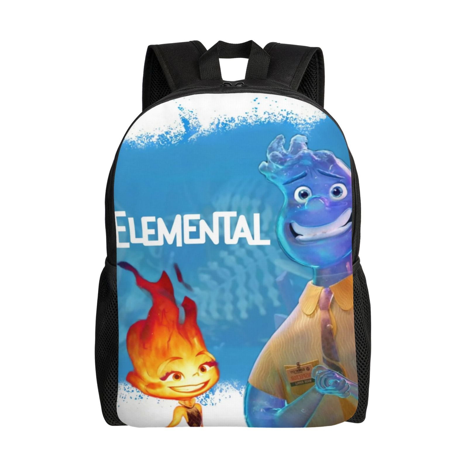 Water Fire Elementa Backpack Cute Anime Large Capacity Multifunction ...