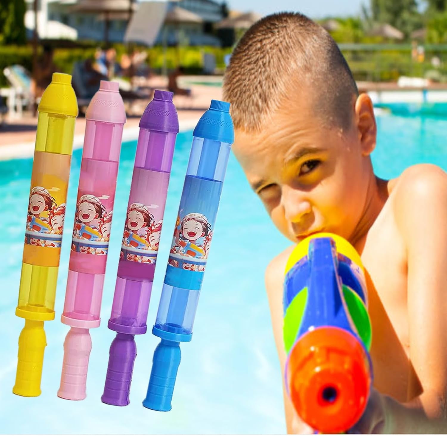 Water Fireworks Toys, Firework Water Gun Outdoor Water Spray Sprinkler ...