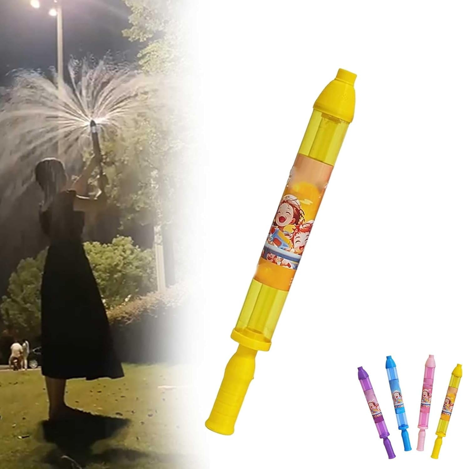 Water Fireworks Toys, Firework Water Gun Toy, Water Firework Sprinkler ...