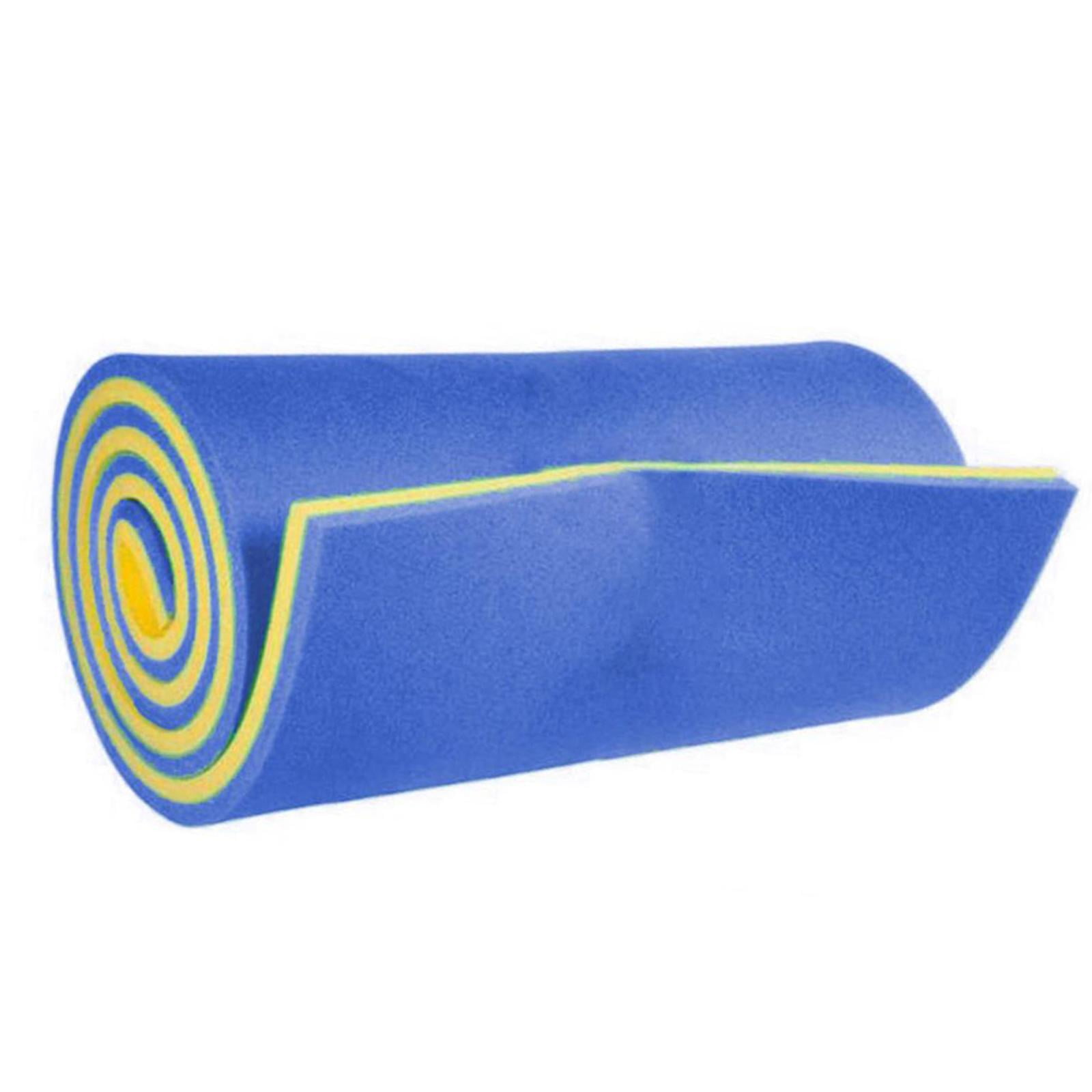 Amleso Durable Floating Swimming Pool Mattress, Blue/Yellow - Walmart.com