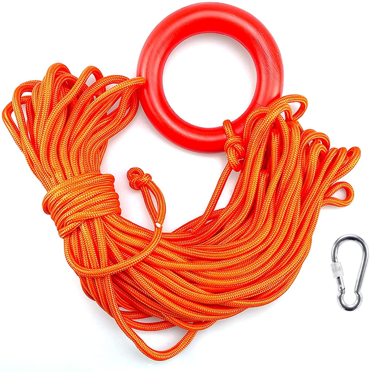 Water Floating Lifesaving Rope, 98.4FT Outdoor Professional Throwing Rescue Rope,Water Life Rope ...