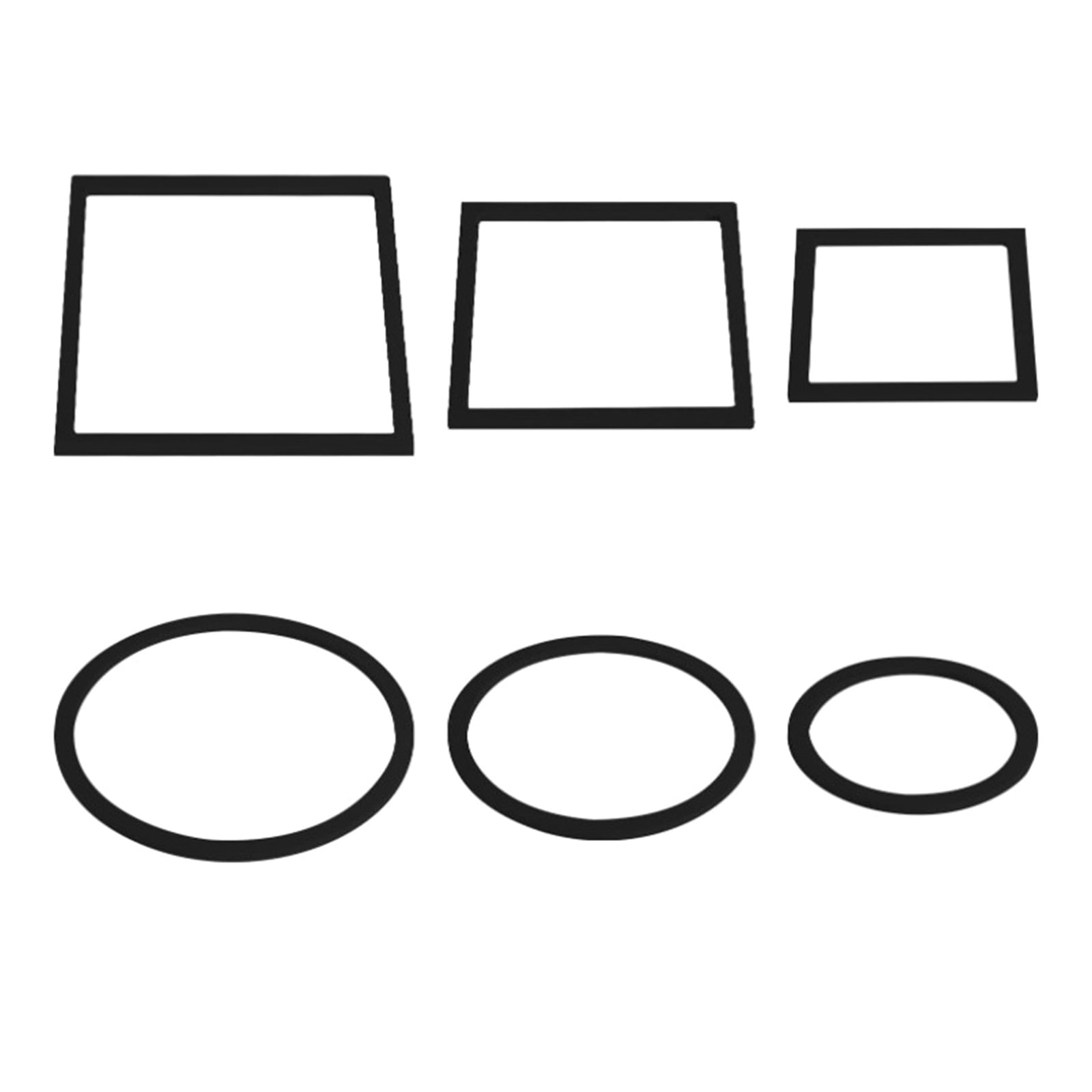 Water Floating Plant Holder Rings Fish Feeding Rings Different Size Set ...