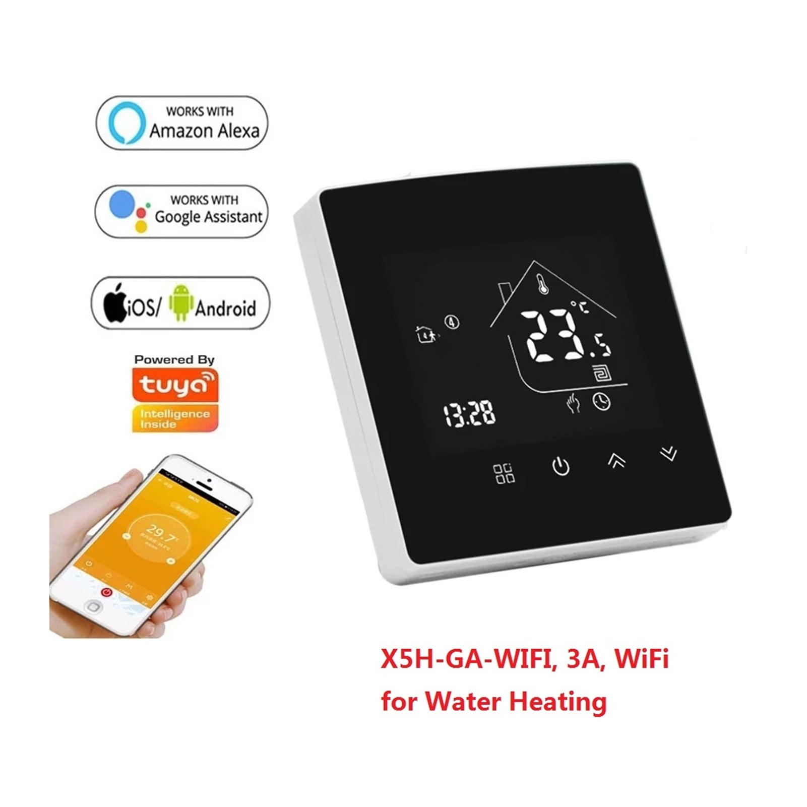 Water Floor Heating System 3A Smart WIFI Thermostat Central Heating ...
