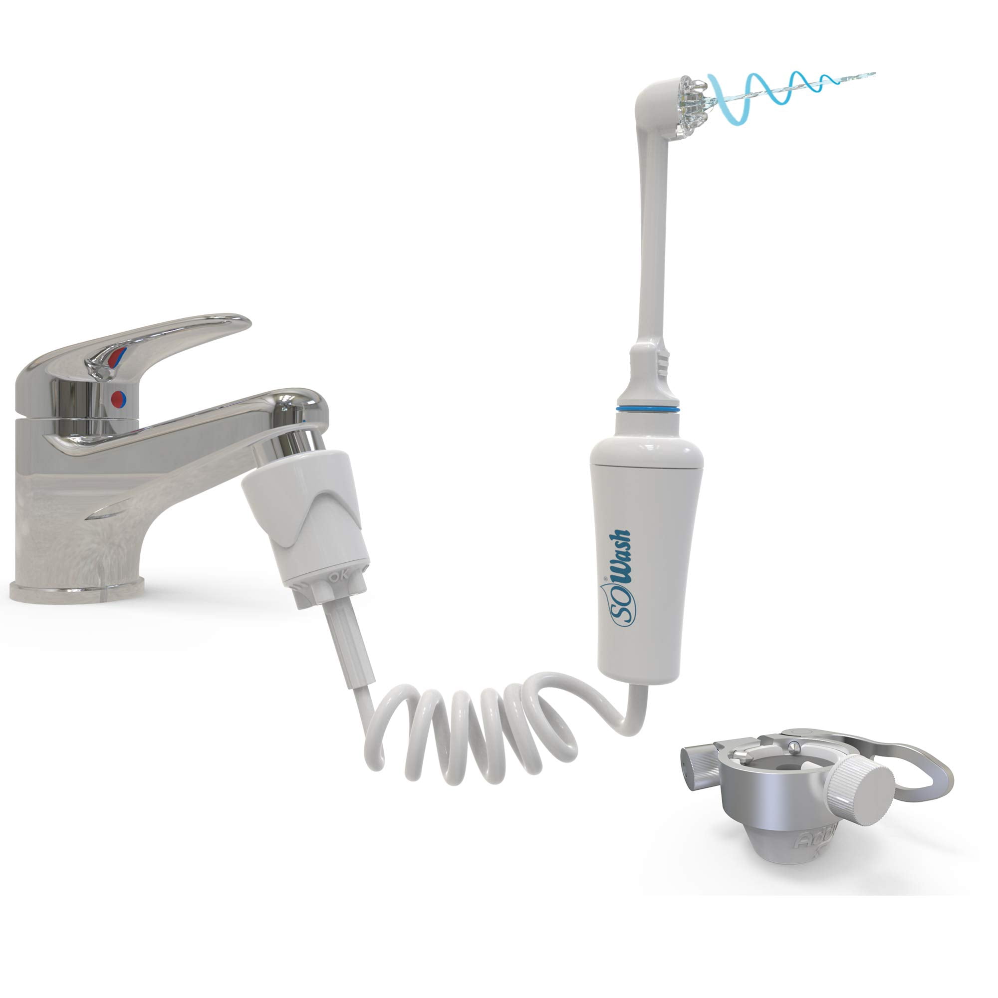 Water Flosser SOWASH Travel, OIF8 Faucet Oral Irrigator Dental Water ...