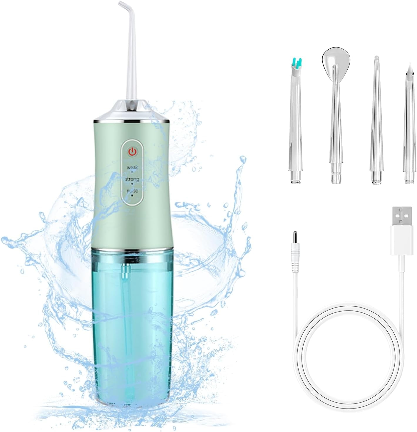 Water Flosser for Teeth Water Pick for Teeth Cleaning and Flossing ...