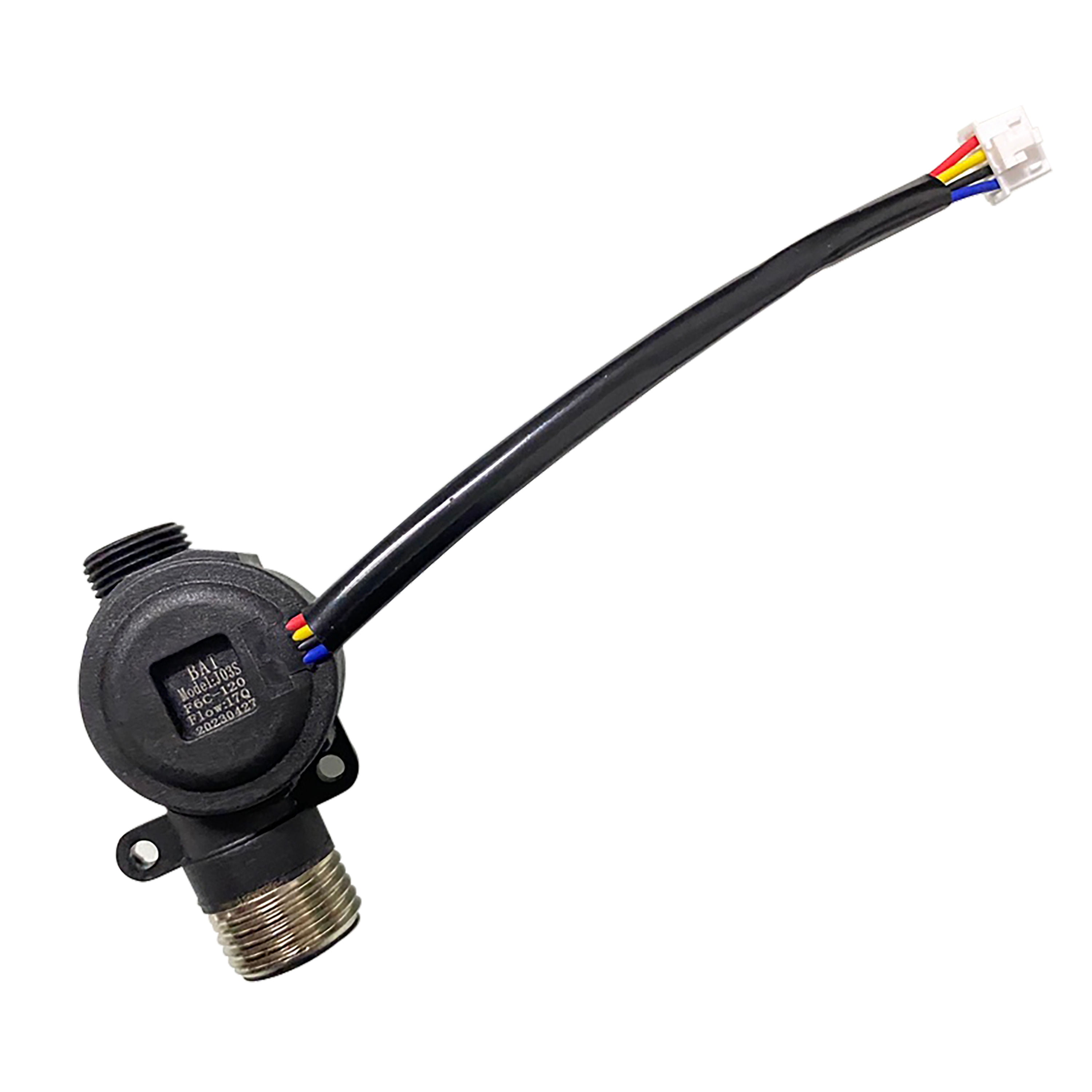 Water Flow Hall Sensor Switch 1-30L/min 1.75MPa Flow Meter Counter ...