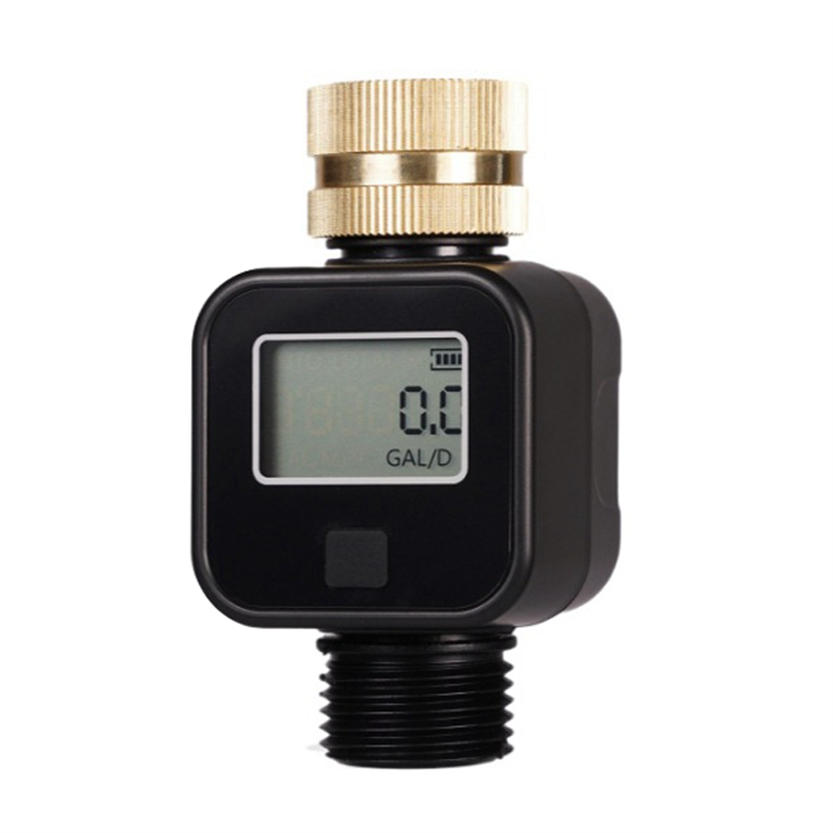 Water Flow Meter IPX6 Waterproof with Brass Inlet Thread for Measure ...