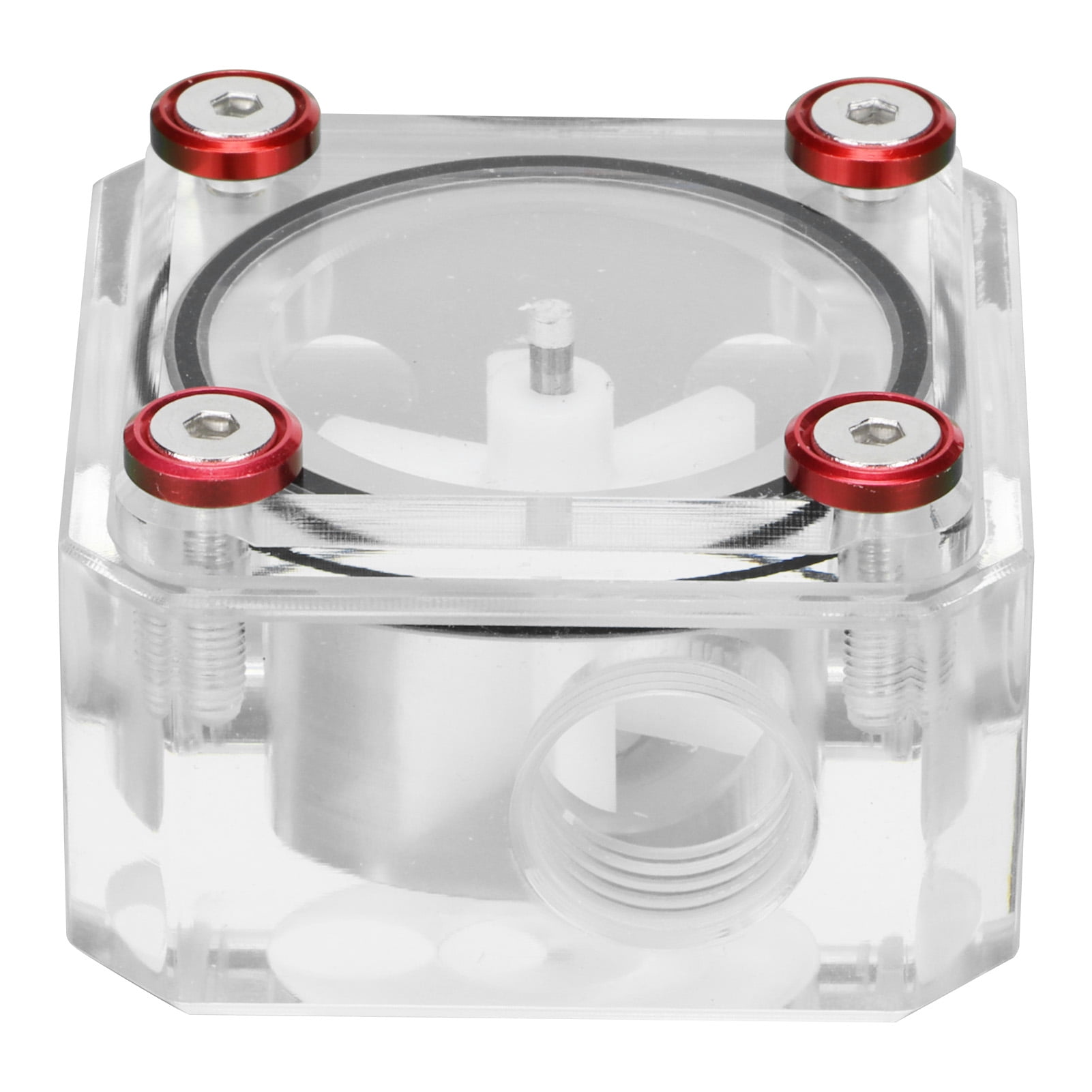 Water Flow Meter LeakingProof Transparent Acrylic Computer WaterCooled ...